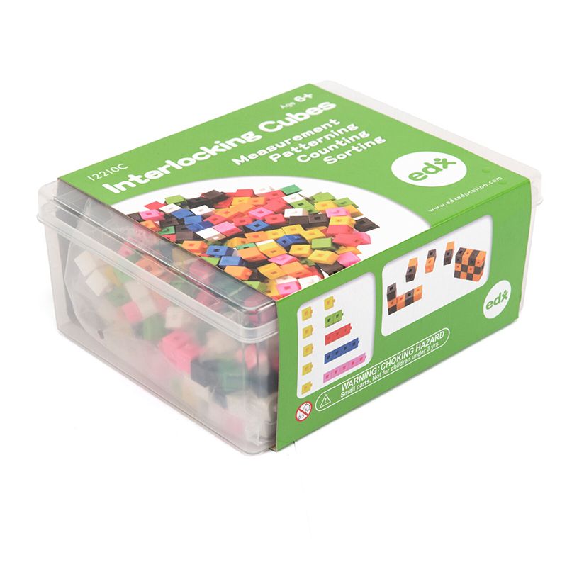 Plastic Interlocking Colour Cubes | Educational Resources | Creative ...