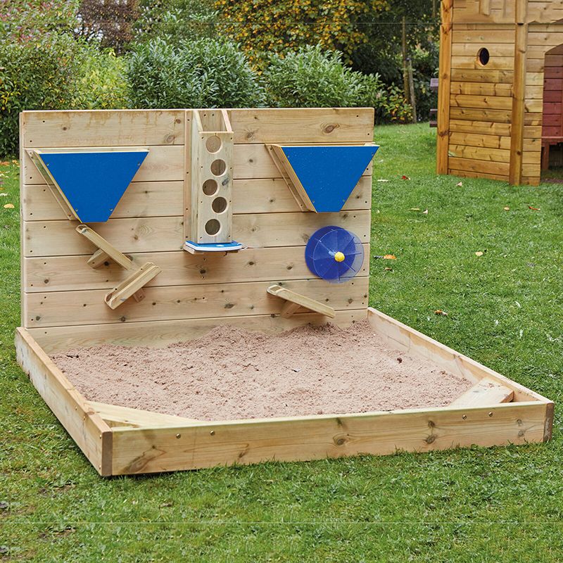 Outdoor Wooden Sand Wall | Classroom Furniture | Creative Activity