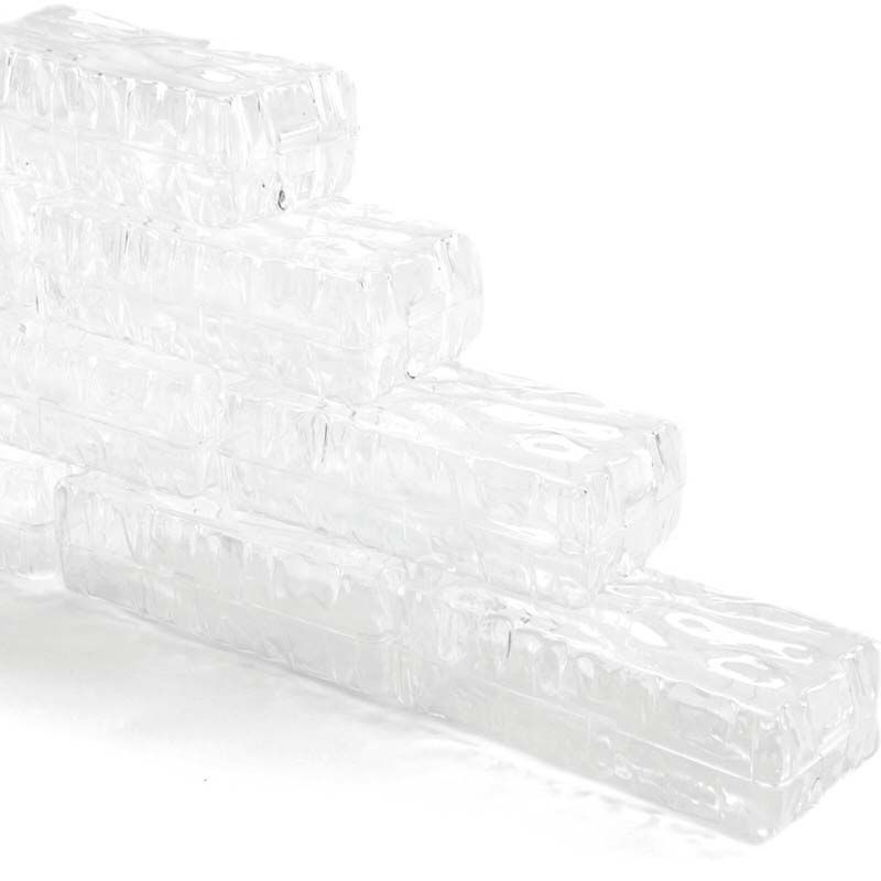 Glacier Effect Clear Plastic Ice Bricks | Educational Resources - Early ...