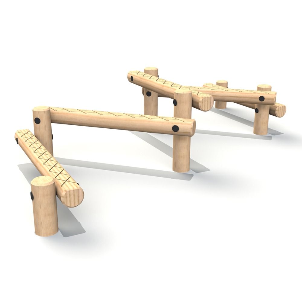Balance Slalom Trim Trail | Outdoor Play Equipment | Creative Activity