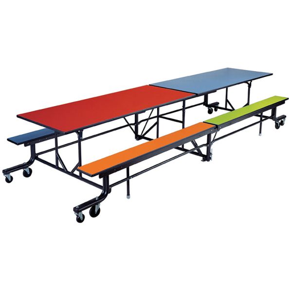 Benchmark Folding Table with Benches - 247 X 74cm | Creative Activity