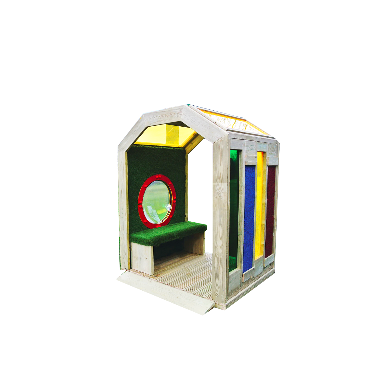 Sensory Arch with Bench | Outdoor Play Equipment | Creative Activity