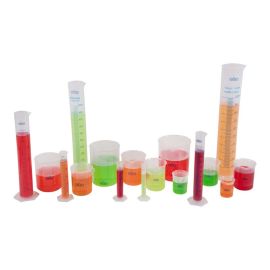 Plastic Measuring Beakers, Cylinders and Jugs Class Set 17pk ...
