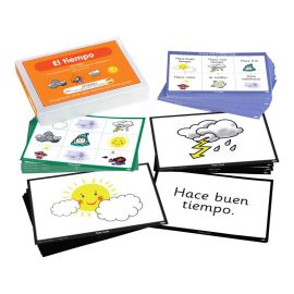 Spanish Weather Vocabulary Builder Activity Cards | Educational ...