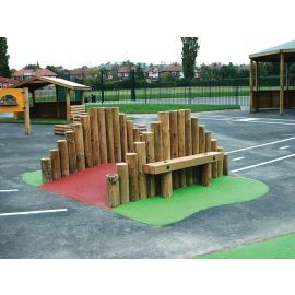 Wetpour Hump bridge | Outdoor Play Equipment | Creative Activity
