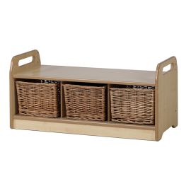 Static Low Level Unit with 3 Baskets | Classroom Furniture | Creative ...