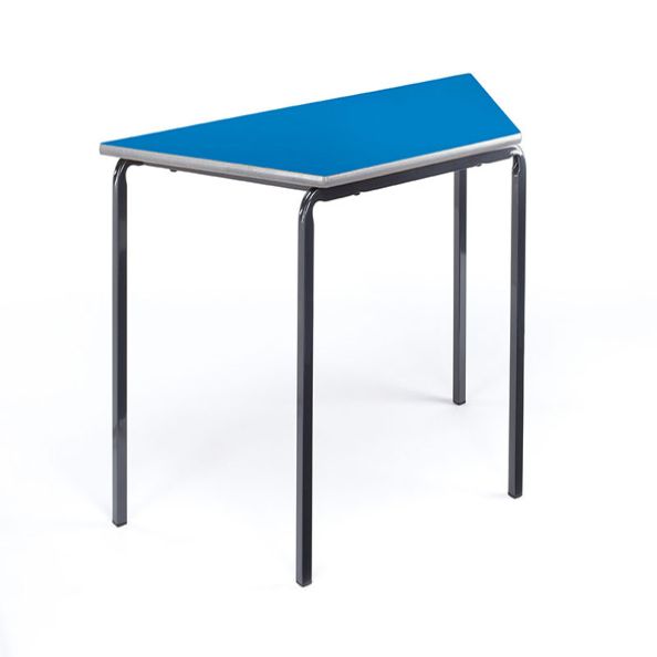 Crushbent Frame Trapezoidal Table 1100 X 550 Pu Edge H590mm | Classroom ...