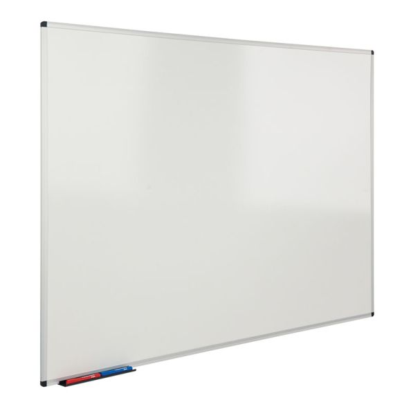 Plain & Gridded Non-Mag. Whiteboard W900 X H1200mm Alu Frame ...